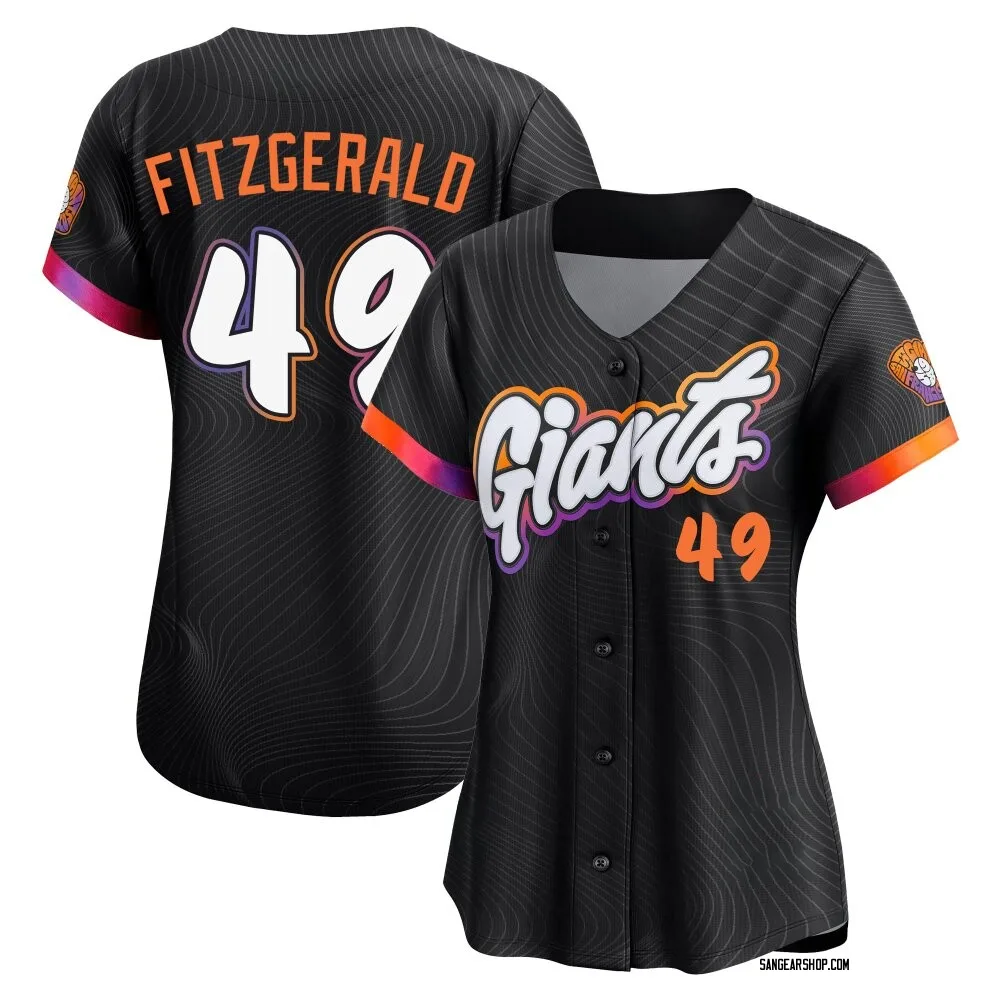 Tyler Fitzgerald Women's Limited San Francisco Giants Anthracite 2025 ...